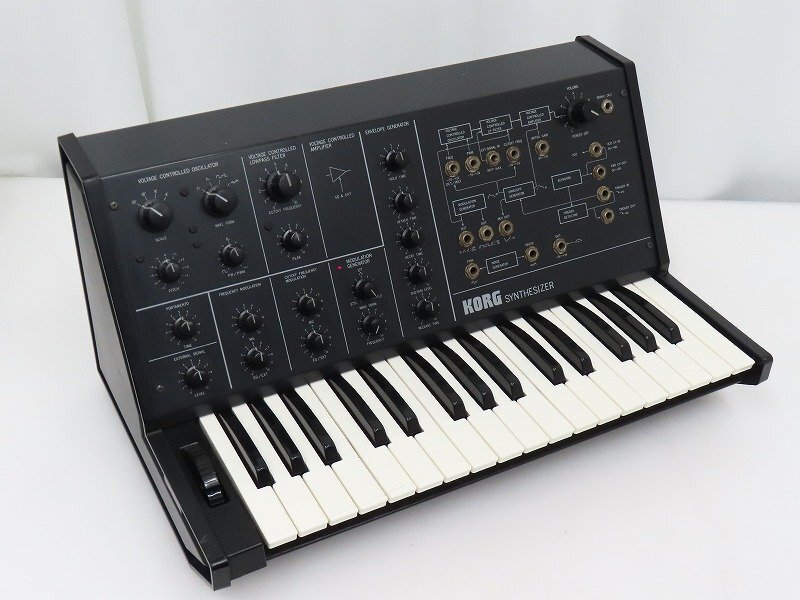 【やや傷や汚れあり】 KORG MS-10 アナログシンセサイザー 37鍵 MS10 コルグ 031768092J の落札情報詳細 - Yahoo!オークション落札価格検索 オークフリー