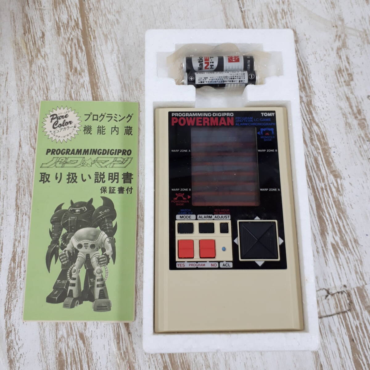 【傷や汚れあり】Uc930-079☆トミー パワーマン TOMY POWERMAN PROGRAMINGDIGIPRO ゲームウォッチの落札 ...