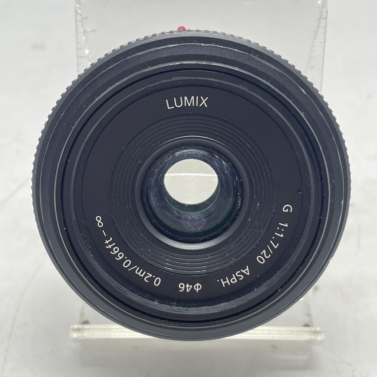 【目立った傷や汚れなし】 Panasonic H-H020 LUMIX G 1:1.7/20 ASPH 46 0.2m/0.66ft-∞ ...