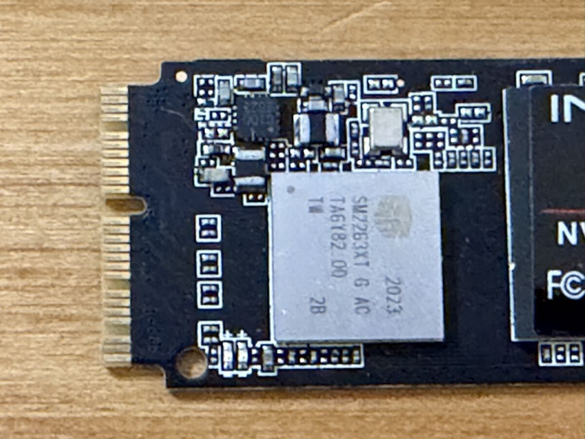 【やや傷や汚れあり】Apple 純正SSD 互換 Mac専用アップグレードキット INDMEM 1TB PCIe内蔵SSD Macbook ...