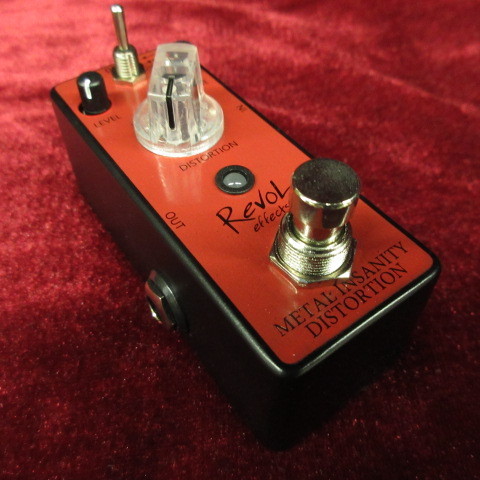 レヴォルエフェクツ Revol effects METAL INSANITY DISTORTION EMD-01 ハイゲインディストーション ...