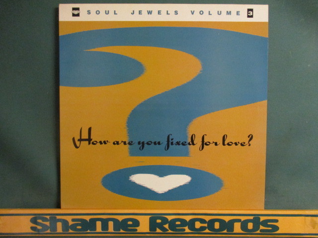 【傷や汚れあり】VA ： Soul Jewels Volume 3 LP // Deep Soul コンピ / Tommy Ridgley ...