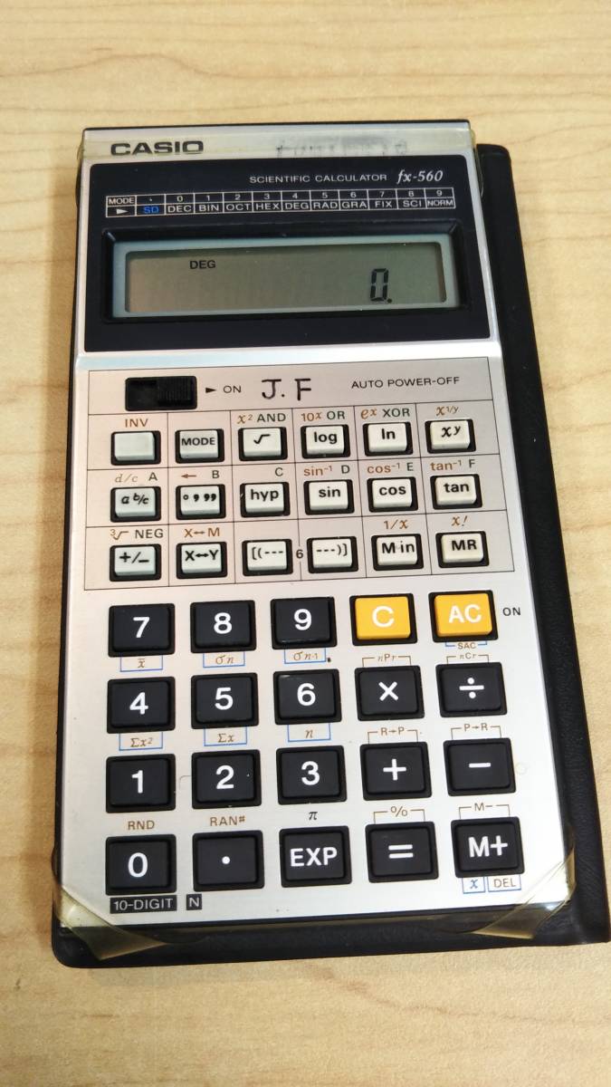 ☆動作品 関数電卓3点セット SHARPプログラマブル EL-5020 EL-5120 CASIO SCIENTIFIC CALCULATOR ...
