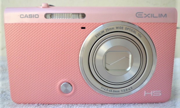 ZE0329【動作品】★CASIO HIGH SPEED EXILIM デジタルカメラ チルト液晶 EX-ZR70(PK）ピンク ...
