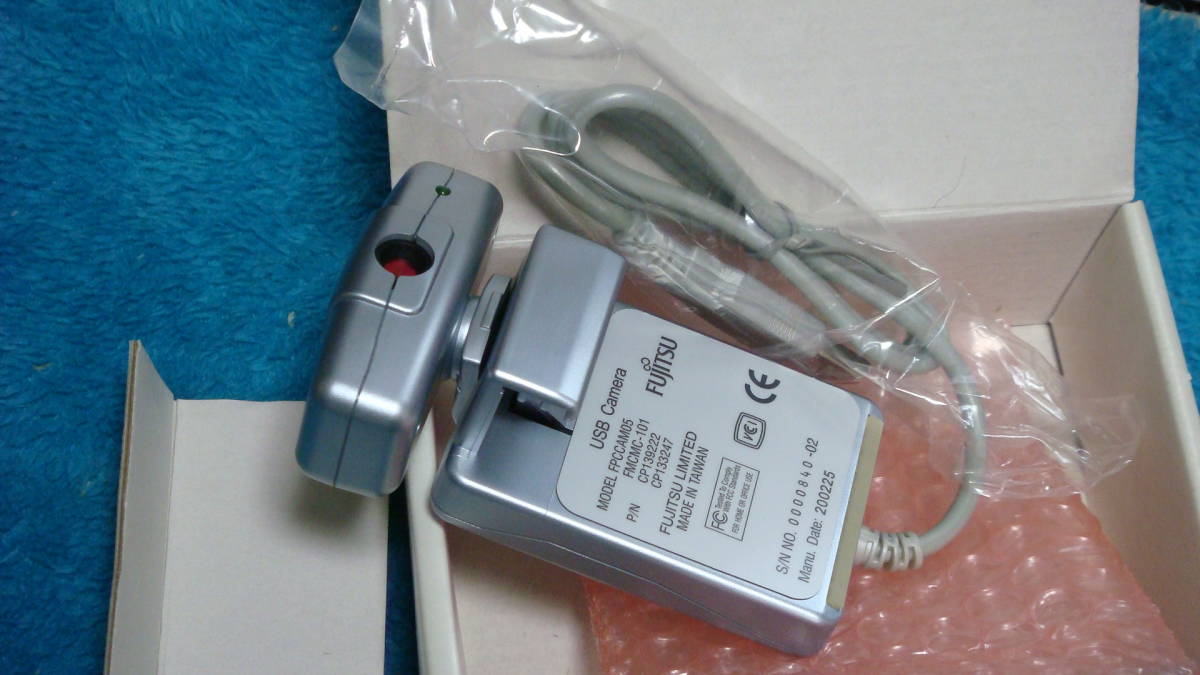FUJITSU USB接続 WEBカメラ FPCCAM05 FMCMC-101 の落札情報詳細 - Yahoo!オークション落札価格検索 オークフリー