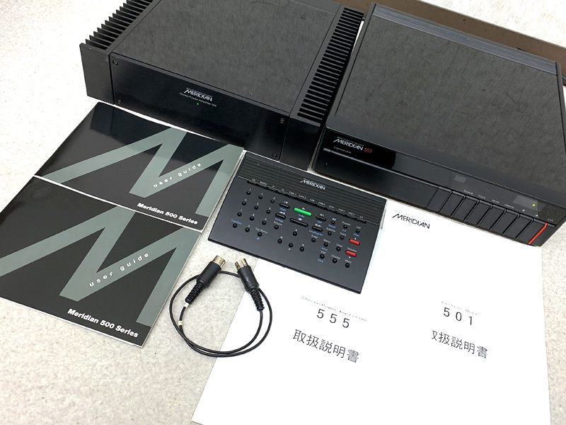 MERIDIAN 501 550 コントロールアンプ パワーアンプセット 付属品多数 メリディアン の落札情報詳細 - Yahoo ...