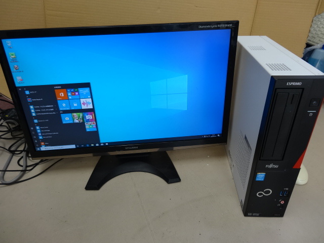 ★FUJITSU ESPRIMO FMVD12010 D583/K i5-4590 3.30GHz HDD/500GB Win10★⑤の落札 ...