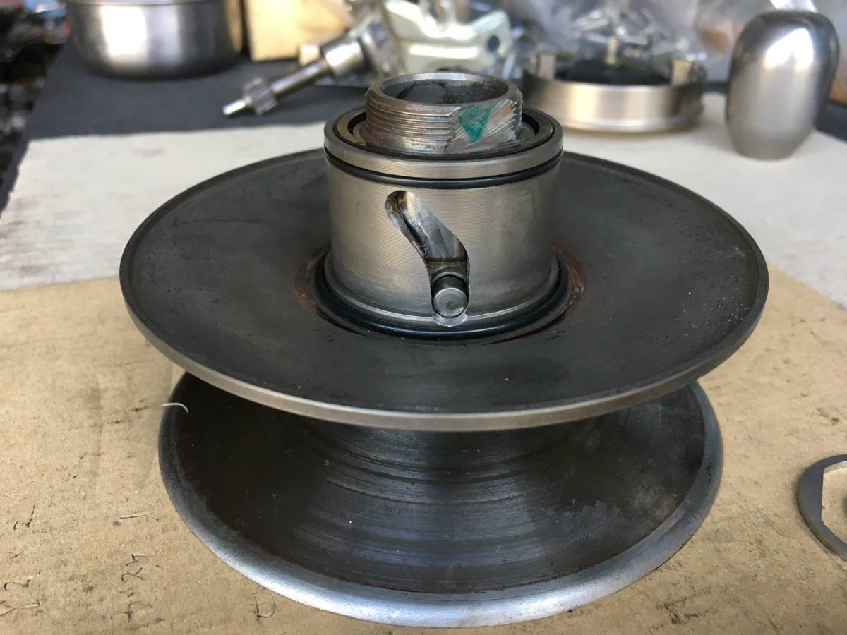 後期ジャイロX キャノピー他 太ベルトエンジン用溝延長湾曲加工済みトルクカム、1.5㎜厚オフセットワッシャー、純正クラッチの落札情報詳細 - Yahoo!オークション落札価格検索 オークフリー