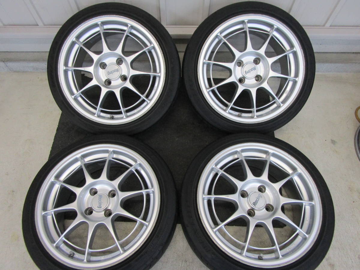 ENKEI Racing NT03 16インチ 7J+35 4H-100 ハブ径73mm 165/50R16 4本の落札情報詳細 - Yahoo!オークション落札価格検索 オークフリー