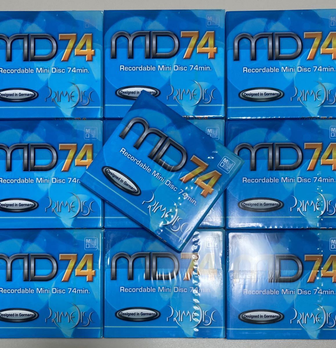 【新品】【送料225円～】MD ミニディスク PRIMEDISC プライムディスク 74分×10枚 MD74SP-B 高品質 高音質 新品・未開封品の落札情報詳細 - ヤフオク落札価格検索 ...
