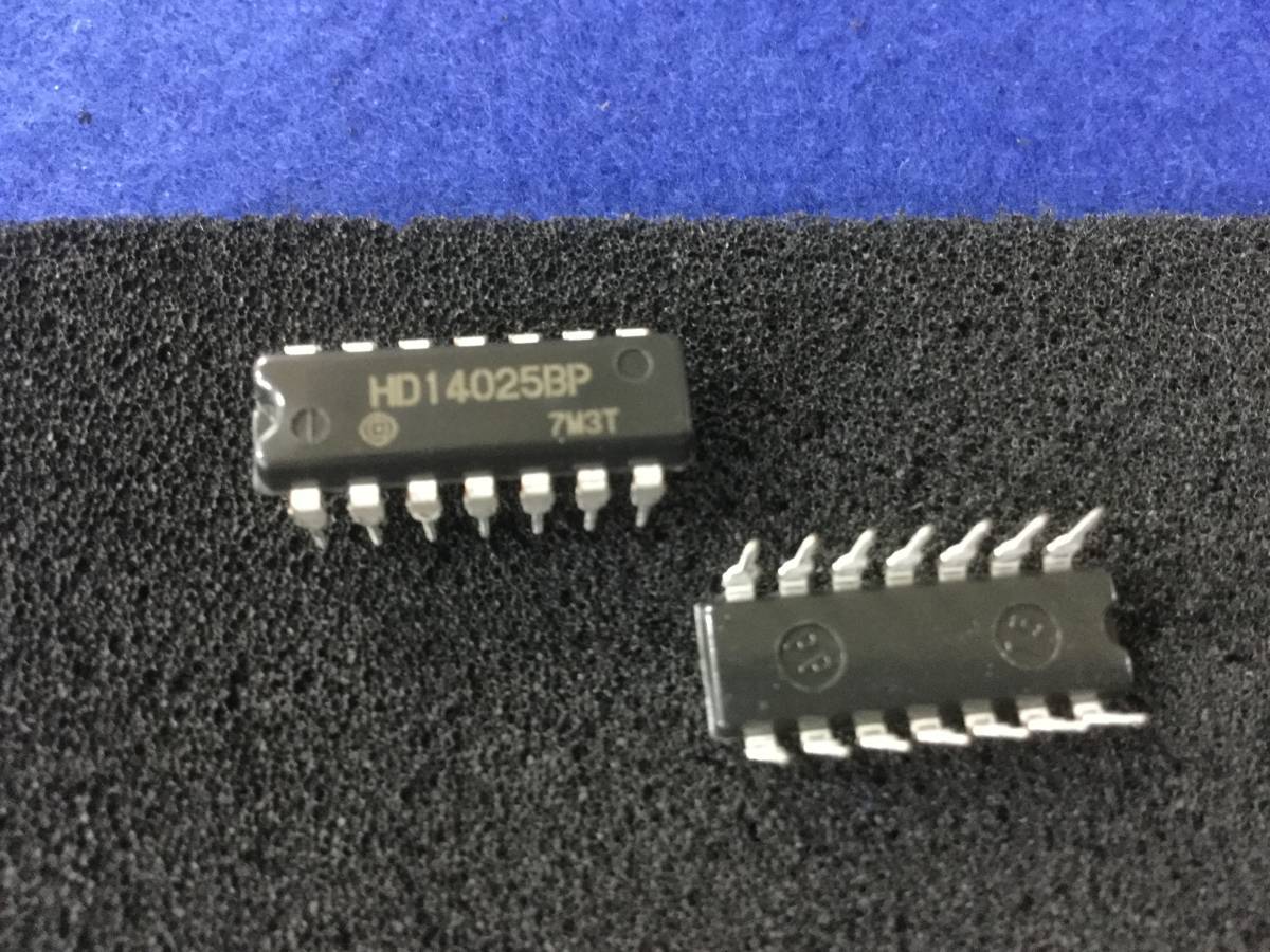 【未使用】HD14025BP 【即決即送】 日立 CMOSロジック4000番シリーズ 4025 [95Pr/191075] HITACHI C ...
