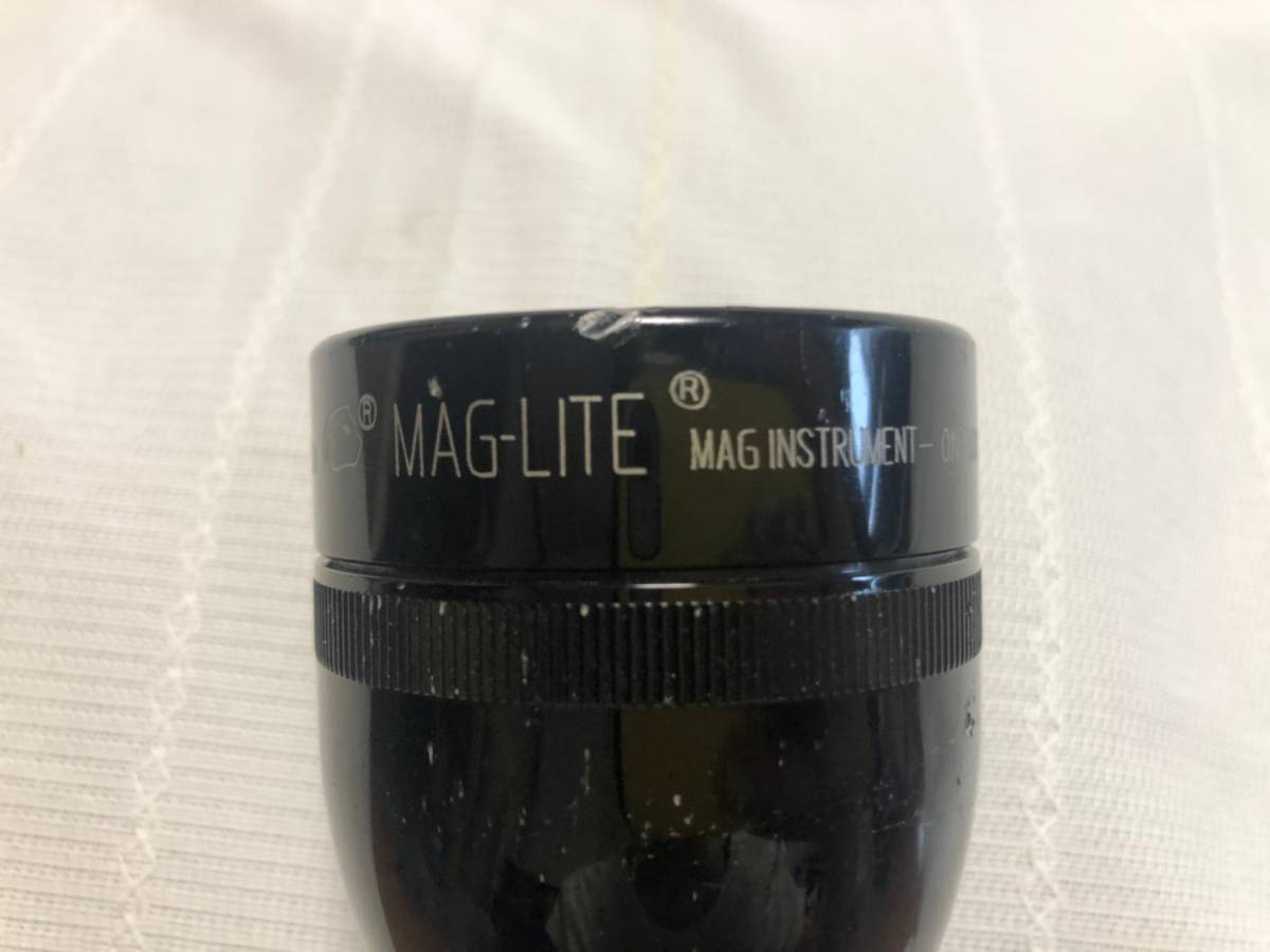 MAG-LIGHT MAG INSTRUMENT - ONTARIO,CALIFORNIA,USA 懐中電灯 マグライト 約31㎝ FBI ...