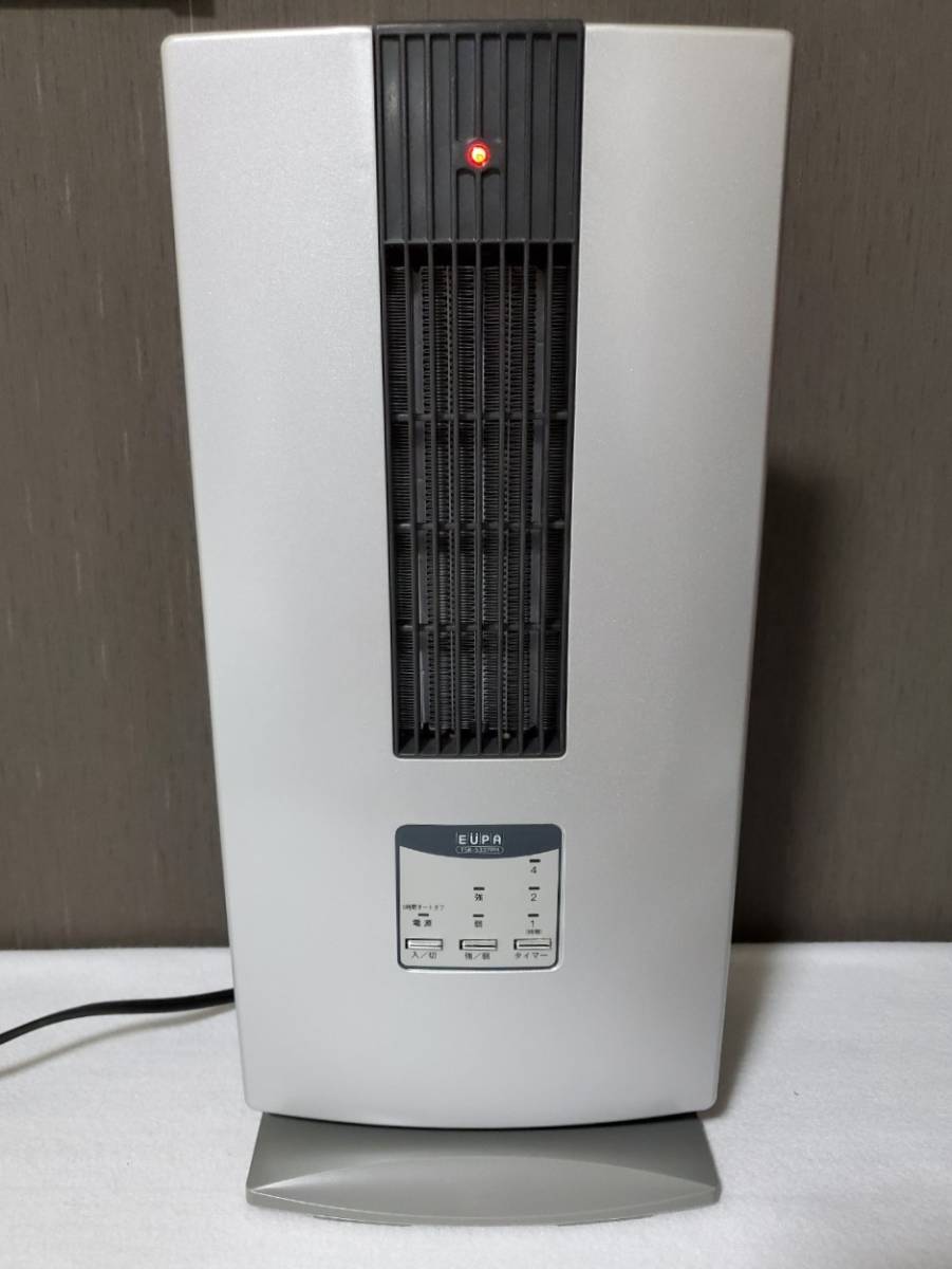 【美品】EUPA ユーパ セラミックファンヒーター TSK-5337PM 暖房器具 動作品の落札情報詳細 - Yahoo!オークション落札価格検索 オークフリー