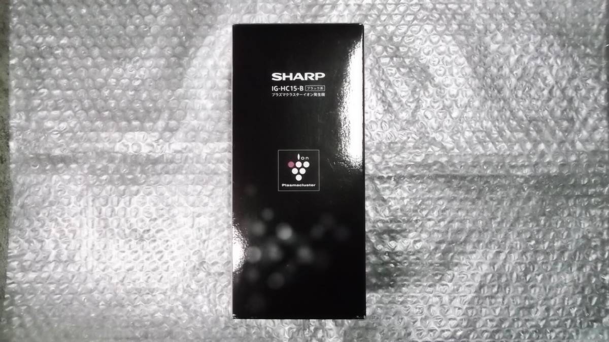 【未使用】シャープ IG-HC15-B ブラック系 高濃度プラズマクラスター25000 イオン SHARPの落札情報詳細 - ヤフオク落札価格検索 オークフリー