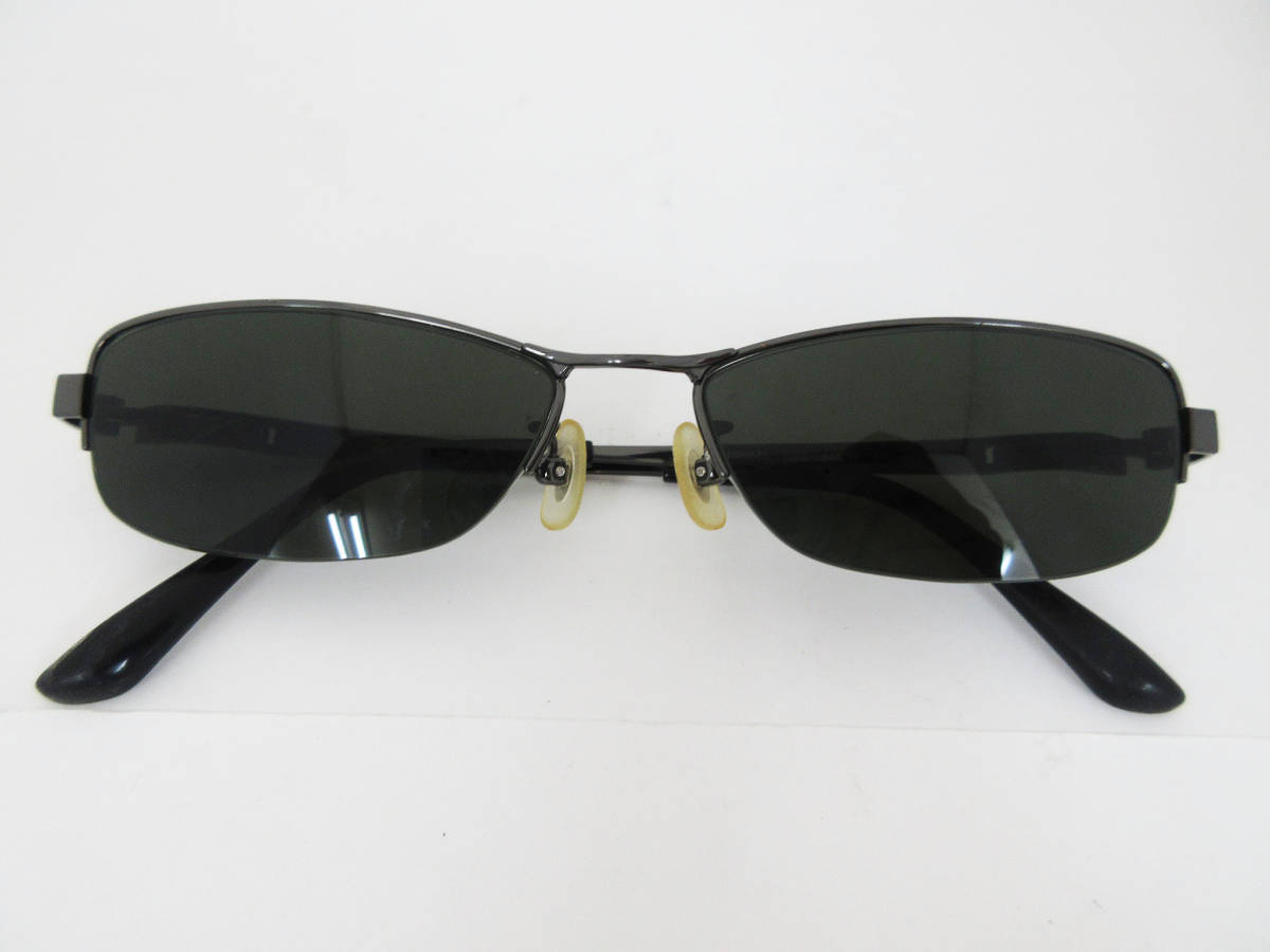 Y163 レイバン サングラス RB8663 メタルフレーム ハーフリム スクエア Ray Banの落札情報詳細 - Yahoo!オークション ...