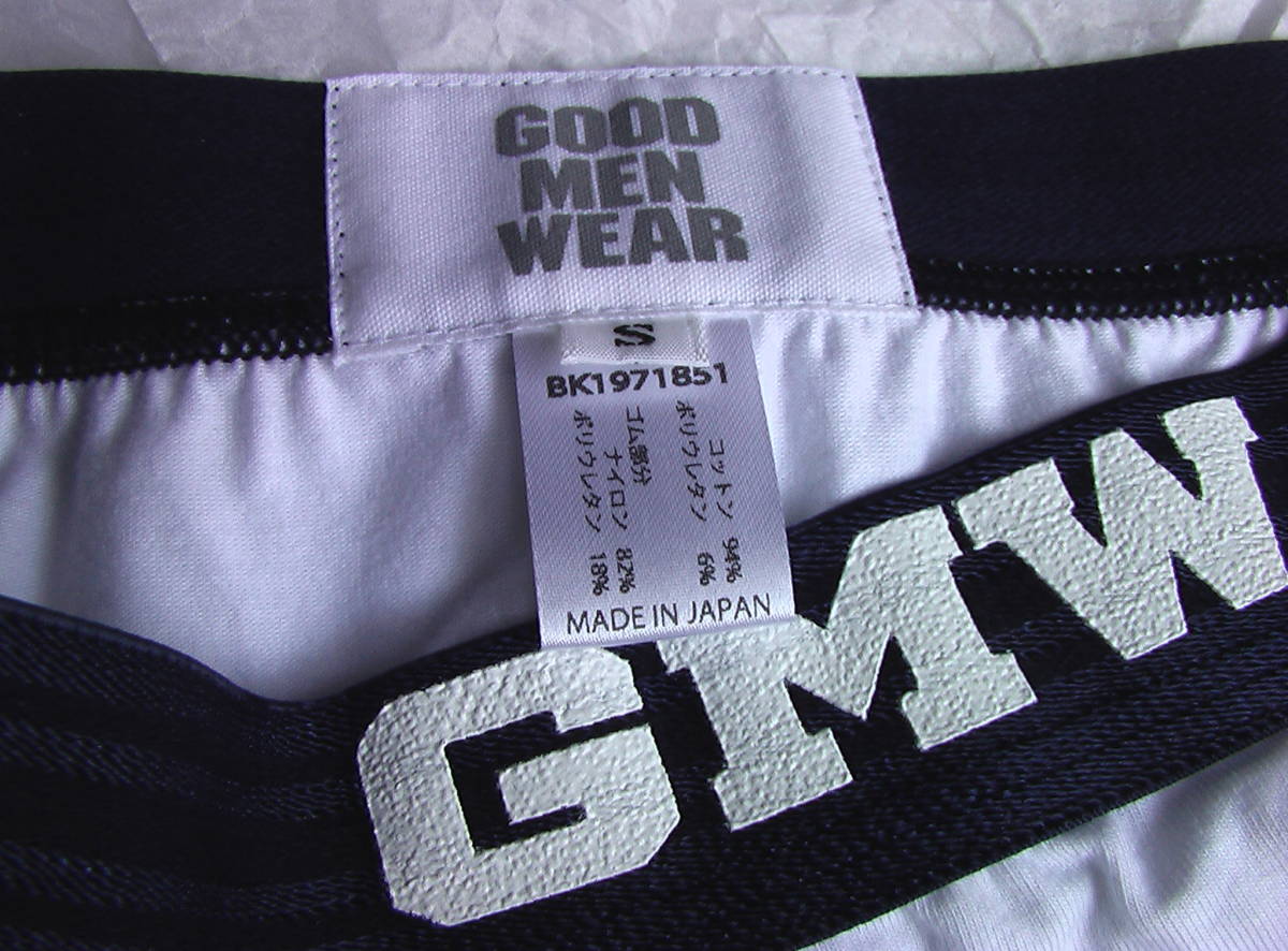 【新品】GMW グッドメンウェア GOOD MEN WEAR センターダーツコットンバインダーストリングスビキニ BK1971851 ホワイト ...