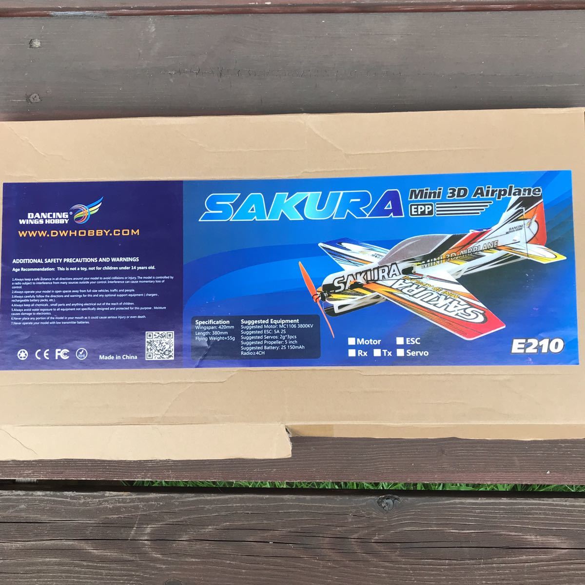 【新品】SAKURA E210 EPP Mini3Dアクロバットラジコン飛行機組立キットの落札情報詳細 - Yahoo!オークション落札価格検索 オークフリー