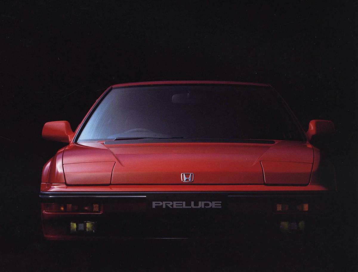 ホンダ 3代目 プレリュード 前期 大判 カタログ 昭和62年4月 16P Si XX XR XL 1987 BA4 BA5 PRELUDE HONDA 4WS B20A の落札情報詳細 ...