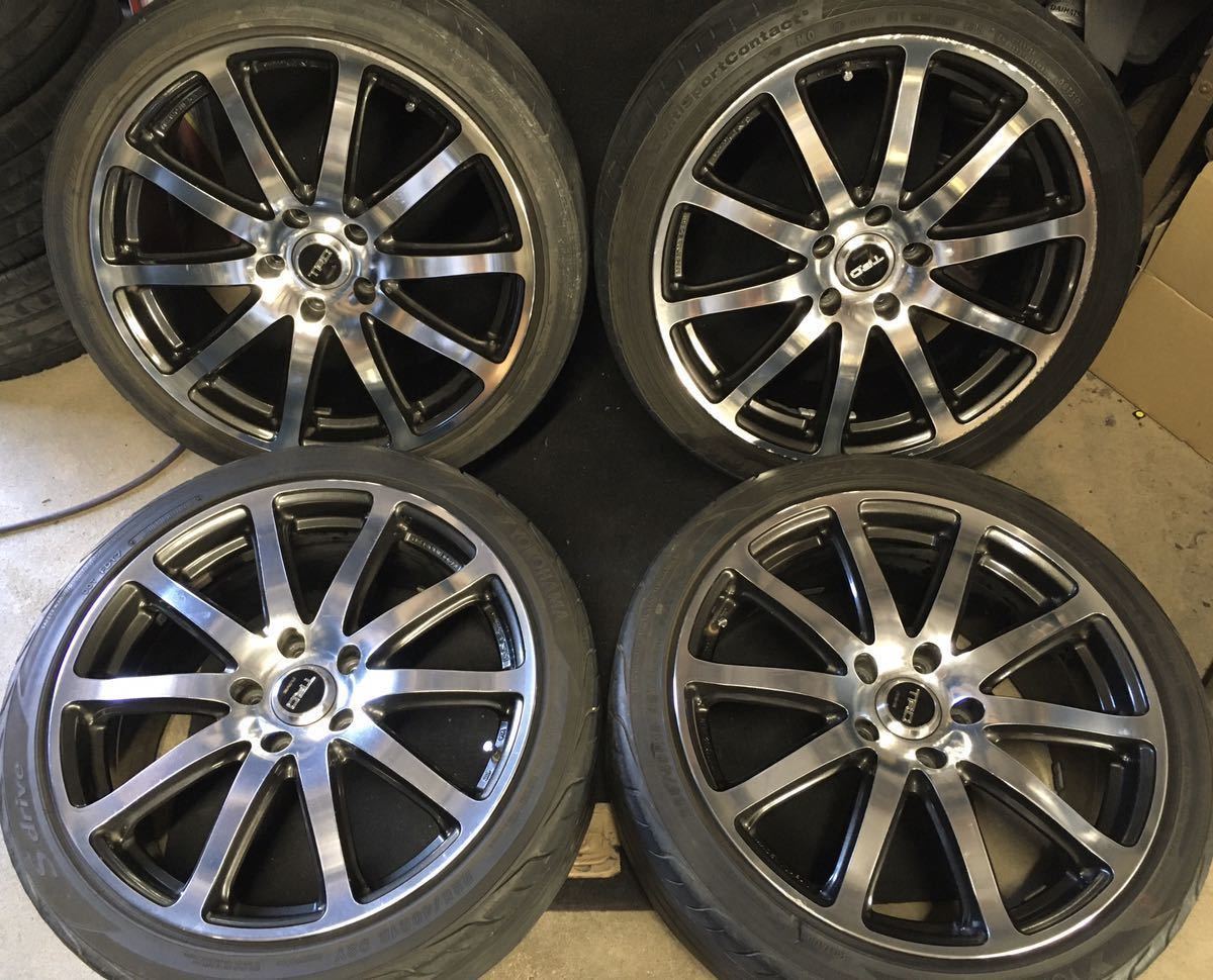 RAYS TRD TF2 R18×8J+47 5H PCD114.3 M12 ハブ径約60 18インチアルミホイール トヨタ 純正オプション ...