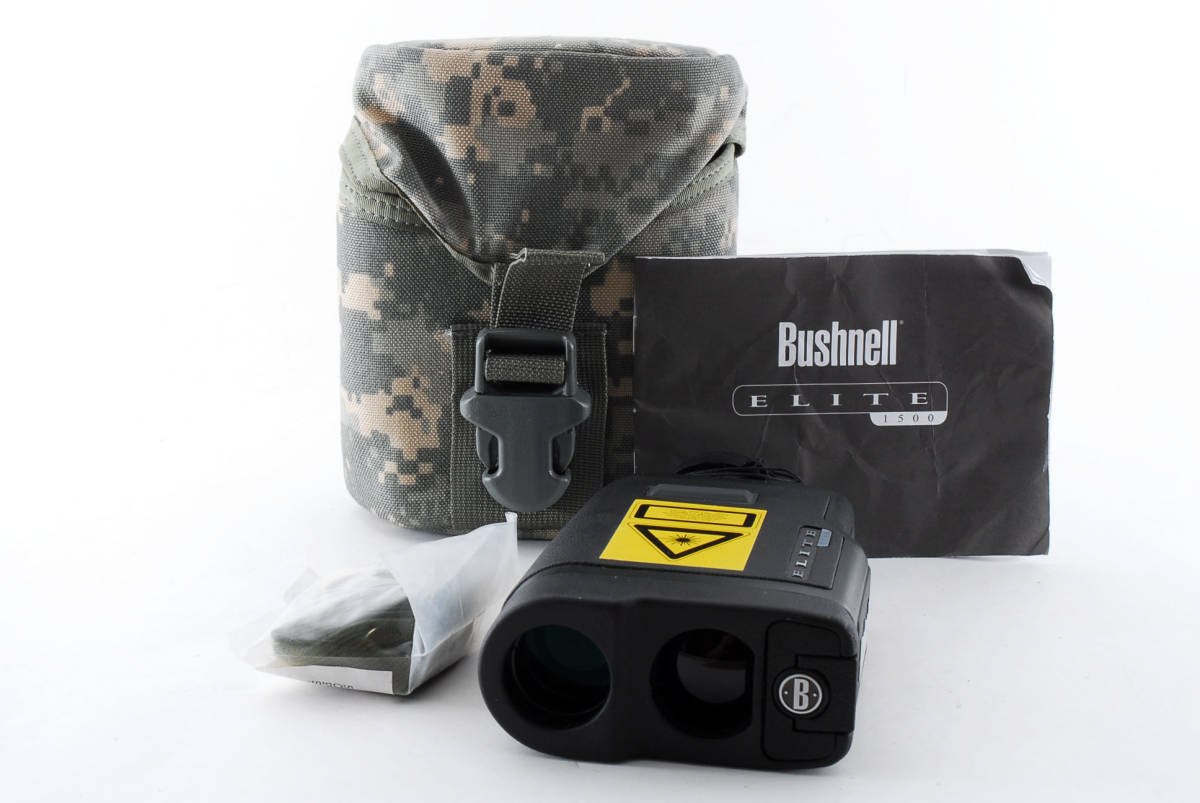 669549★②良品★最大測定距離1500m★Bushnell ELITE 1500 米軍実物 レーザー距離測定器の落札情報詳細 - ヤフオク ...