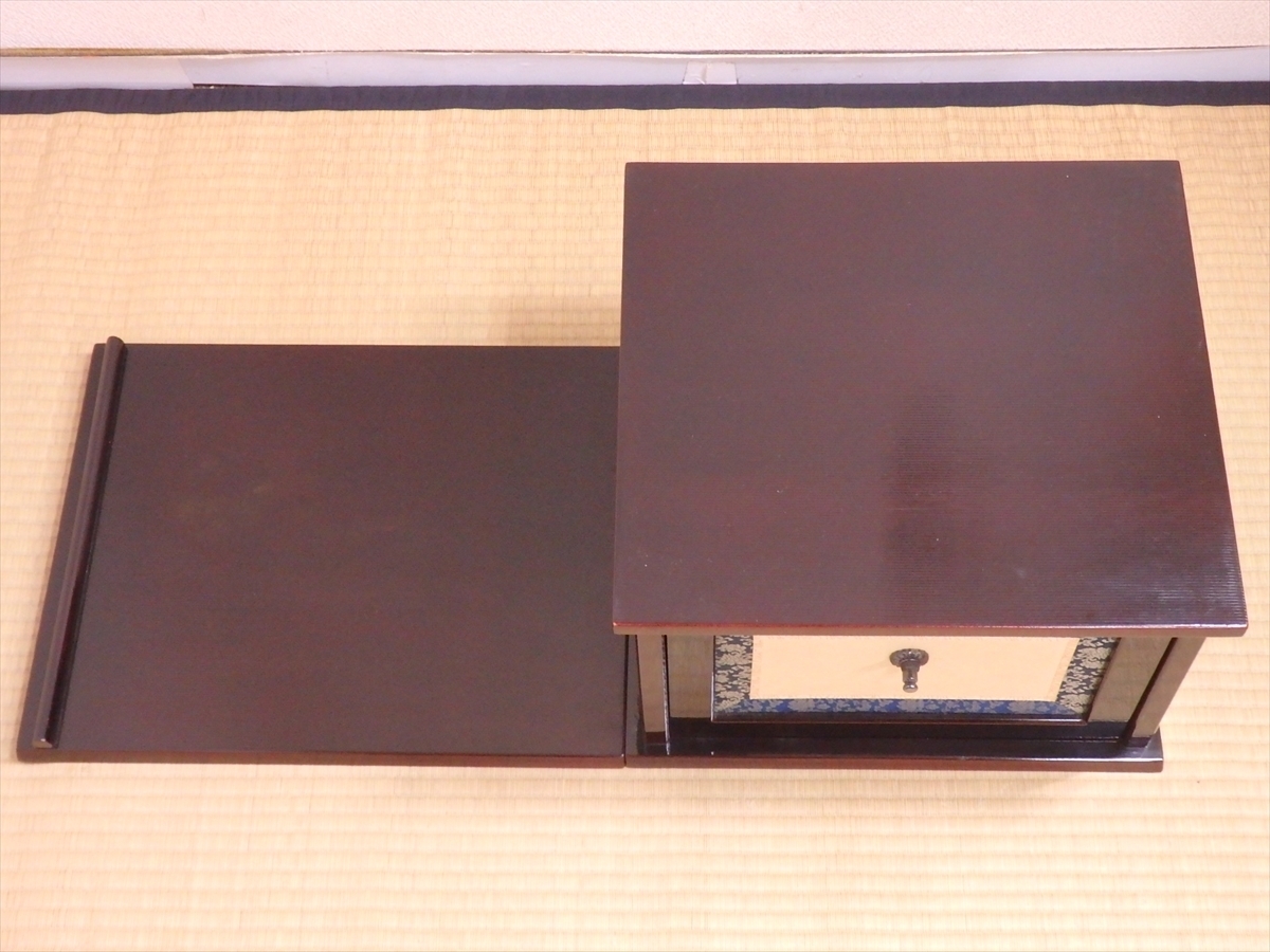 ★表千家十三世 即中斎好写【小袋棚 紙箱入り】風炉・炉に用います。幅84.3cm 奥行36.2cm 高さ25.3cm つまみは銀色 茶道具 茶棚 茶の湯の棚の落札情報詳細 - Yahoo ...