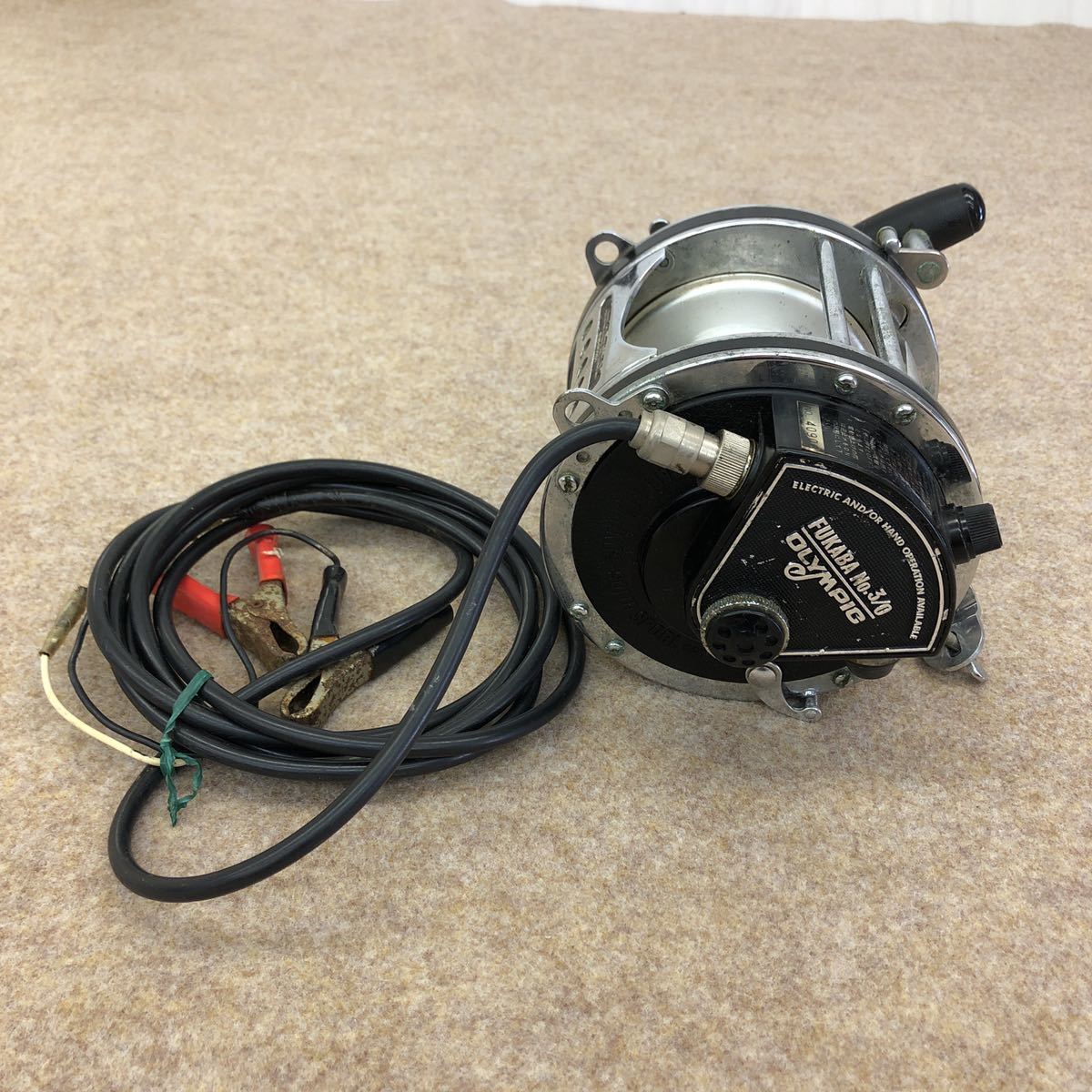 OLYMPIC オリムピック FUKABA No.3/0 フカバ 電動リール 深場 12～800m 電動胴突深場3号 大型リール 釣具 フィッシング トローリングの落札情報詳細 - Yahoo ...