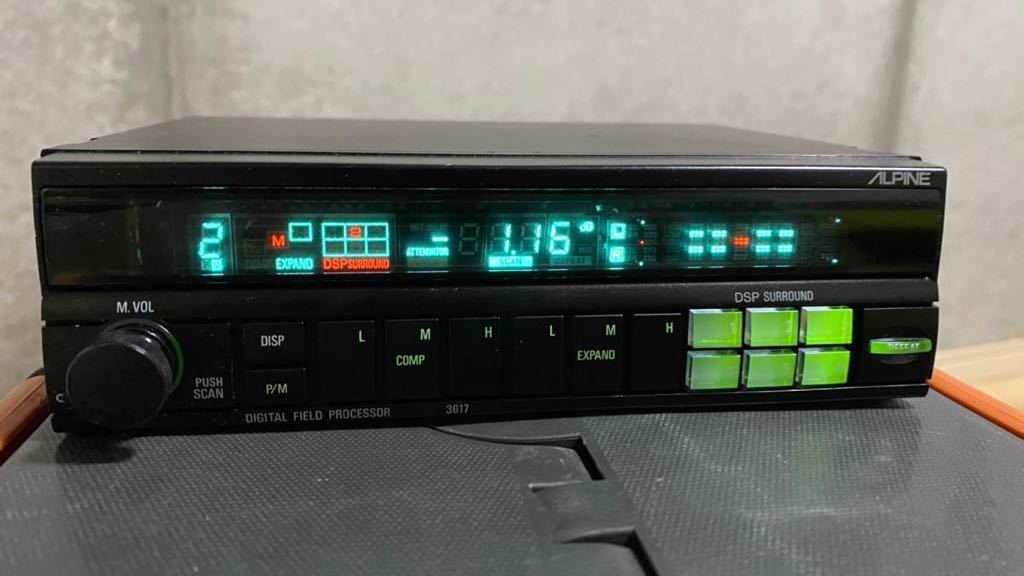 アルパイン 3617 デジタルフィールドプロセッサー ALPINE グライコ イコライザーの落札情報詳細 - ヤフオク落札価格検索 オークフリー