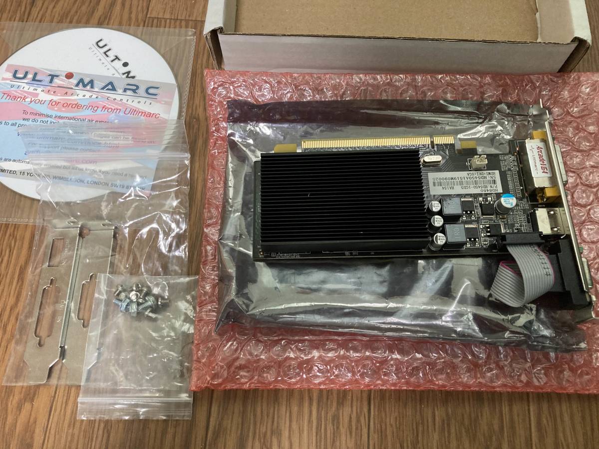 ArcadeVGA 5000 ビデオカード 15kHz出力可能 アーケード筐体 MAME ブラウン管CRT SONY 業務用モニタ PVM 等 ...
