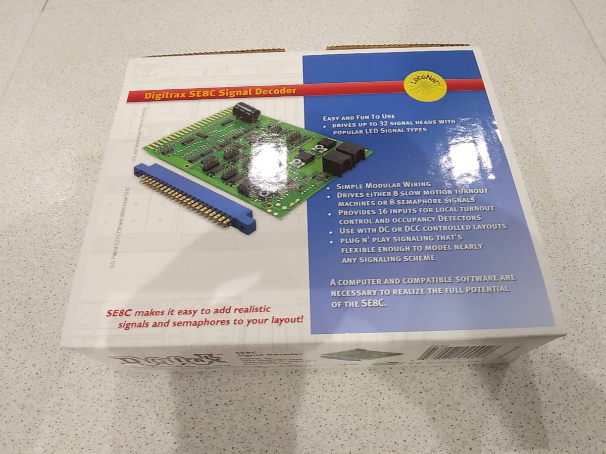 【新品】【新品・未開封】Digitrax SE8C Signal Decoder 信号機の落札情報詳細 - ヤフオク落札価格検索 オークフリー