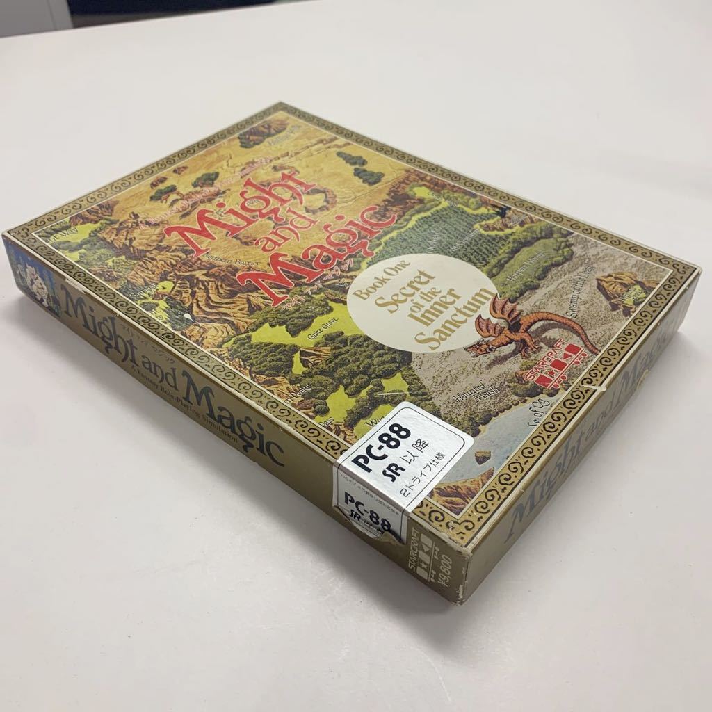 PC-88 Might and Magic(マイトアンドマジック) Book One Secret of the Inner Samctum ...