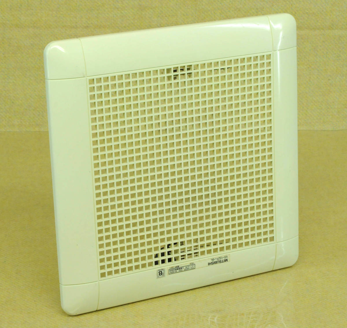 三菱 MITSUBISHI ダクト用換気扇天井埋込形 VD-13ZF4-BL【カバーのみ】本体無し 中古品の落札情報詳細 - ヤフオク落札価格検索 オークフリー