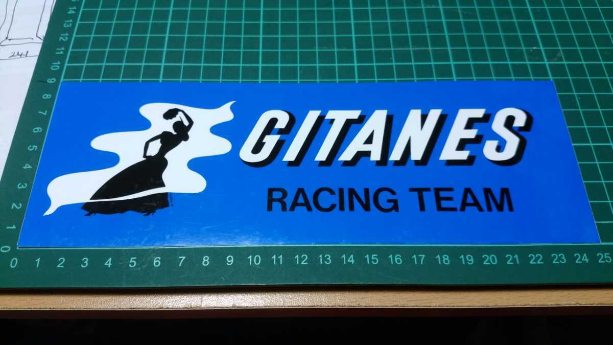 【新品】ジタン レーシング チーム 大型ステッカー リジェ JS28 1987年の日本グランプリ会場で購入 ルネ アルヌー ligier ...