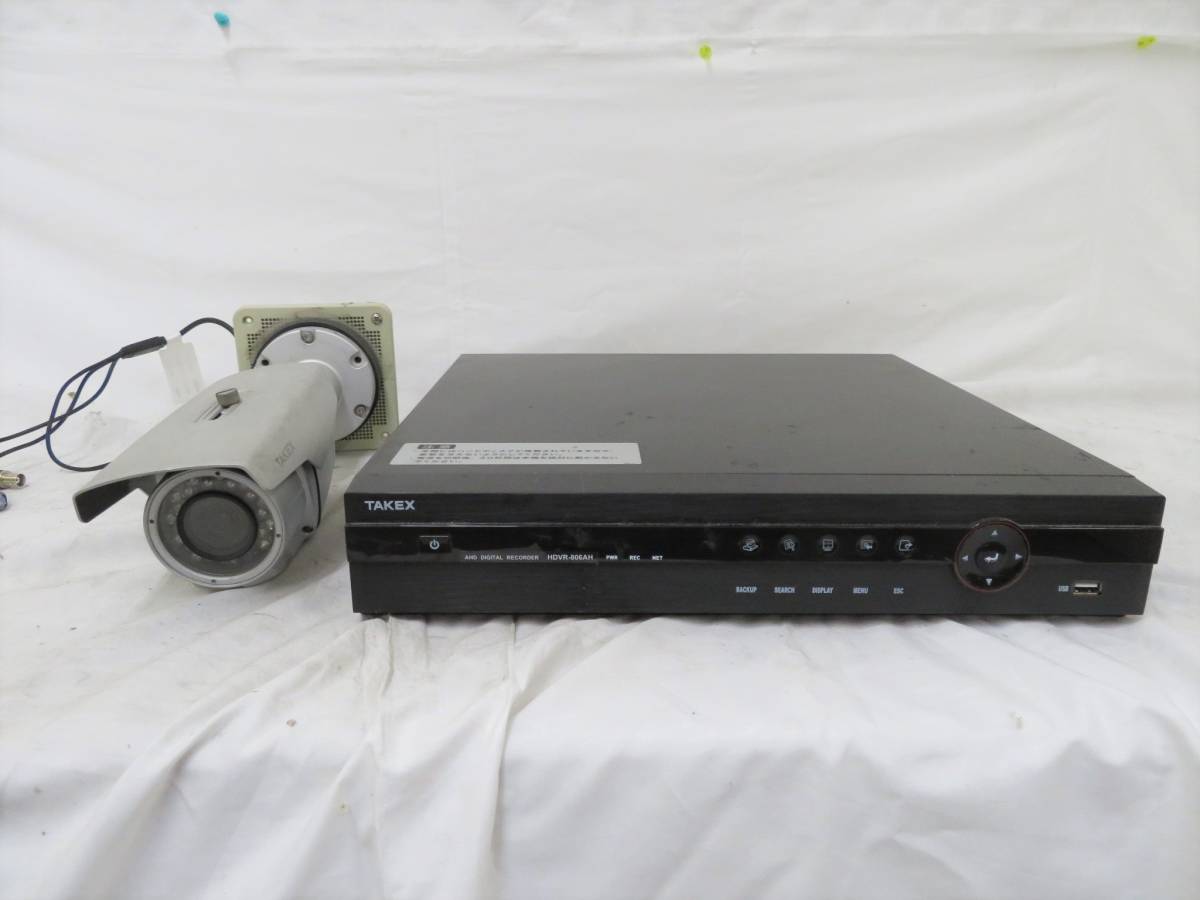 TAKEX ON-740HVF-IR 赤外線デイナイトカメラ 2台 ON-635HB-IR JUST SP-35C-PTC CCDカメラ 防犯 監視 カメラ 4台セット の落札情報詳細 ...