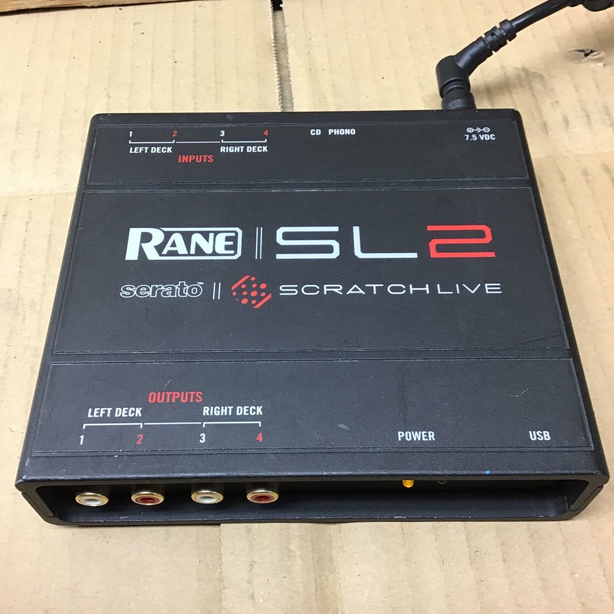 ♪RANE デジタルDJシステム serato SCRATCH LIVE SL2 インターフェース 音響機材 通電確認済みの落札情報詳細 - ヤフオク落札価格検索 オークフリー