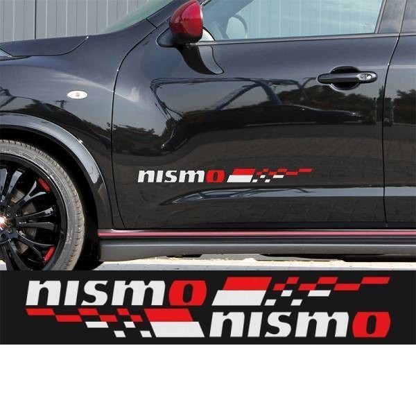 【新品】NISMO ニスモ 白 ホワイト ステッカー デカール ストライプ ドア エアロ R35 ER34 BNR34 ジューク ノート E11 E12 NV350 キャラバンの落札情報詳細 ...