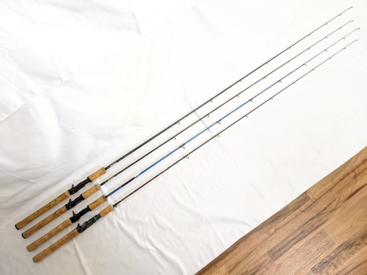 バス用ベイトロッド 4本セット ダイコー カリスマスティック KC-63M/KC-60ML ブルーダー BC-60M コブレッティ GOKU 伍・九 RC59/005 まとめの落札情報詳細 ...