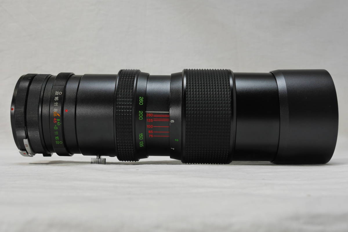 【全体的に状態が悪い】Tokina AUTO TELE-ZOOM 75-260mm f4.5 FDマウント カメラレンズの落札情報詳細 - ヤフオク落札価格検索 オークフリー