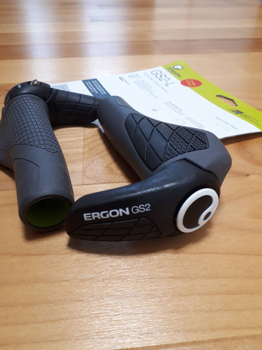 【新品】【開封未使用品】ergon gs2 サイズL ブラック エルゴン グリップ クロスバイク 自転車 の落札情報詳細 - ヤフオク落札価格検索 オークフリー