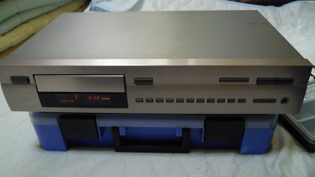YAMAHA フルサイズCDプレーヤ NATURAL SOUND CDX-580 取説付き CDR好調の落札情報詳細 - Yahoo ...