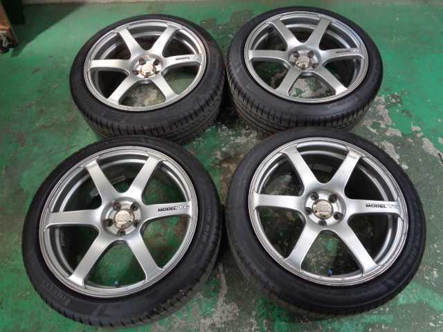 BE5 レガシィ B4 AVS MODEL T6 18インチアルミホイール4本 PCD100の落札情報詳細 - Yahoo!オークション落札 ...