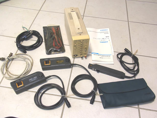 HIOKI カレントモニタ(3270)+クランプオンセンサ(9273, 9275, 9276) 中古品の落札情報詳細 - ヤフオク落札価格検索 ...