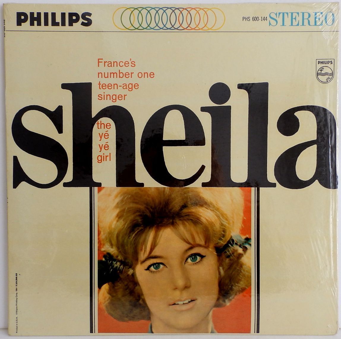 23013955;【廃盤】PHILIPS 美シュリンク 両面 DG 深溝 完全 オリジナル SHEILA The ye ye girl ...