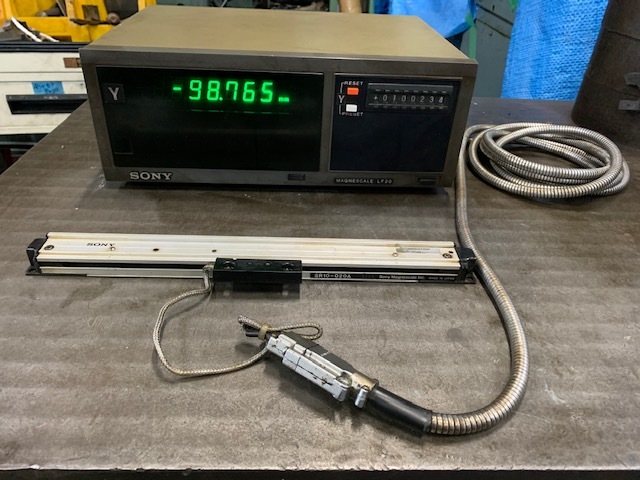 【傷や汚れあり】SONY DT512P デジタルゲージ マグネスケール 先端部分オプション付き ジャンク扱い の落札情報詳細| ヤフオク落札価格情報 オークフリー