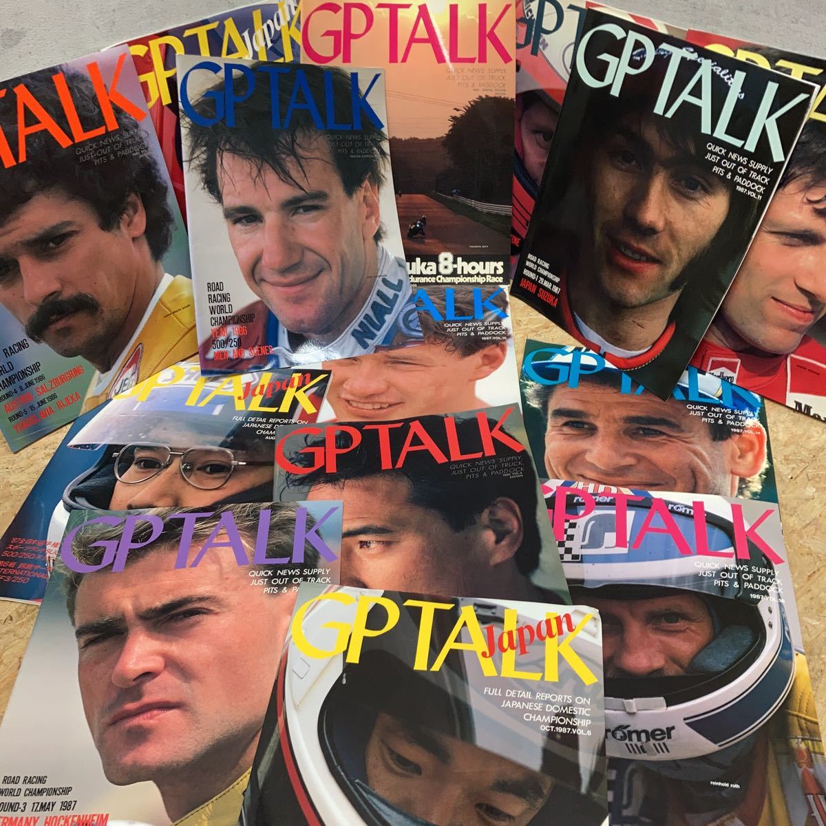 GPTALK gp talk gpトークまとめて 当時物 クシタニ KUSHITANI 世界グランプリ ワインガードナー エディローソン NSRの落札情報詳細 - ヤフオク落札価格検索 オークフリー