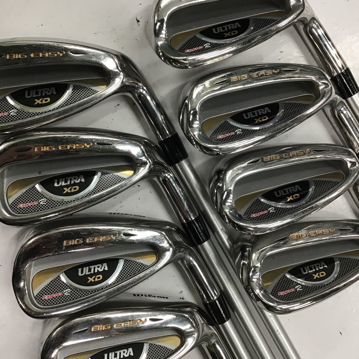 Wilson BIG EASY ULTRA XD type R 8本 Rフレックス（ULTRA XD）の落札情報詳細 - Yahoo ...