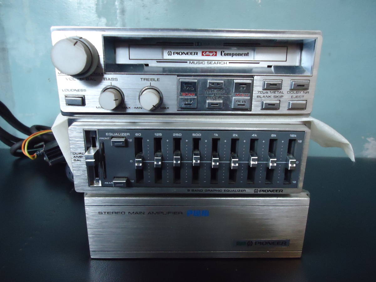 【目立った傷や汚れなし】美品パイオニアロンサムカーボーイKP909、CD8，GMD8カセットデッキ、TS-X11の落札情報詳細 - ヤフオク落札価格検索 オークフリー