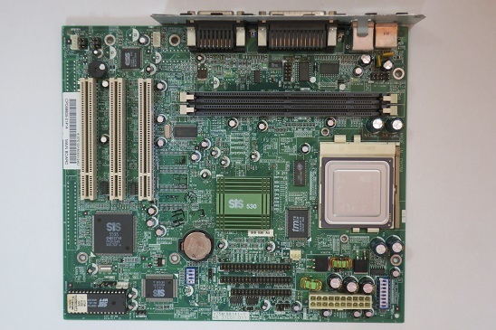 【やや傷や汚れあり （詳細）】Acer V75M Socket7 マザーボード AMD-K6-2/450 450MHz CPU付 ...