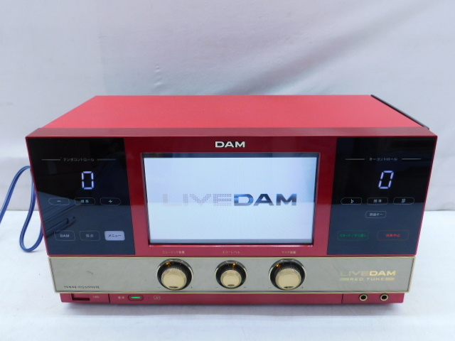 【やや傷や汚れあり】★A988 第一興商 DAM-XG5000R LIVE DAM RED TUNE カラオケ機器 ライブダム 業務用カラオケ / 現状引き渡しの落札情報詳細 - ヤフオク落札 ...