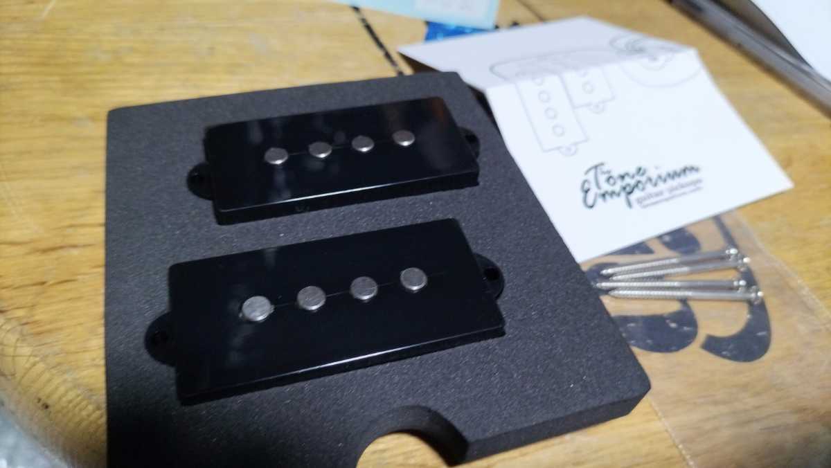 【未使用】Tone Emporium TE-08 Custom'65 P-Bass Pickup SET 未使用 プレシジョンベースの落札情報 ...