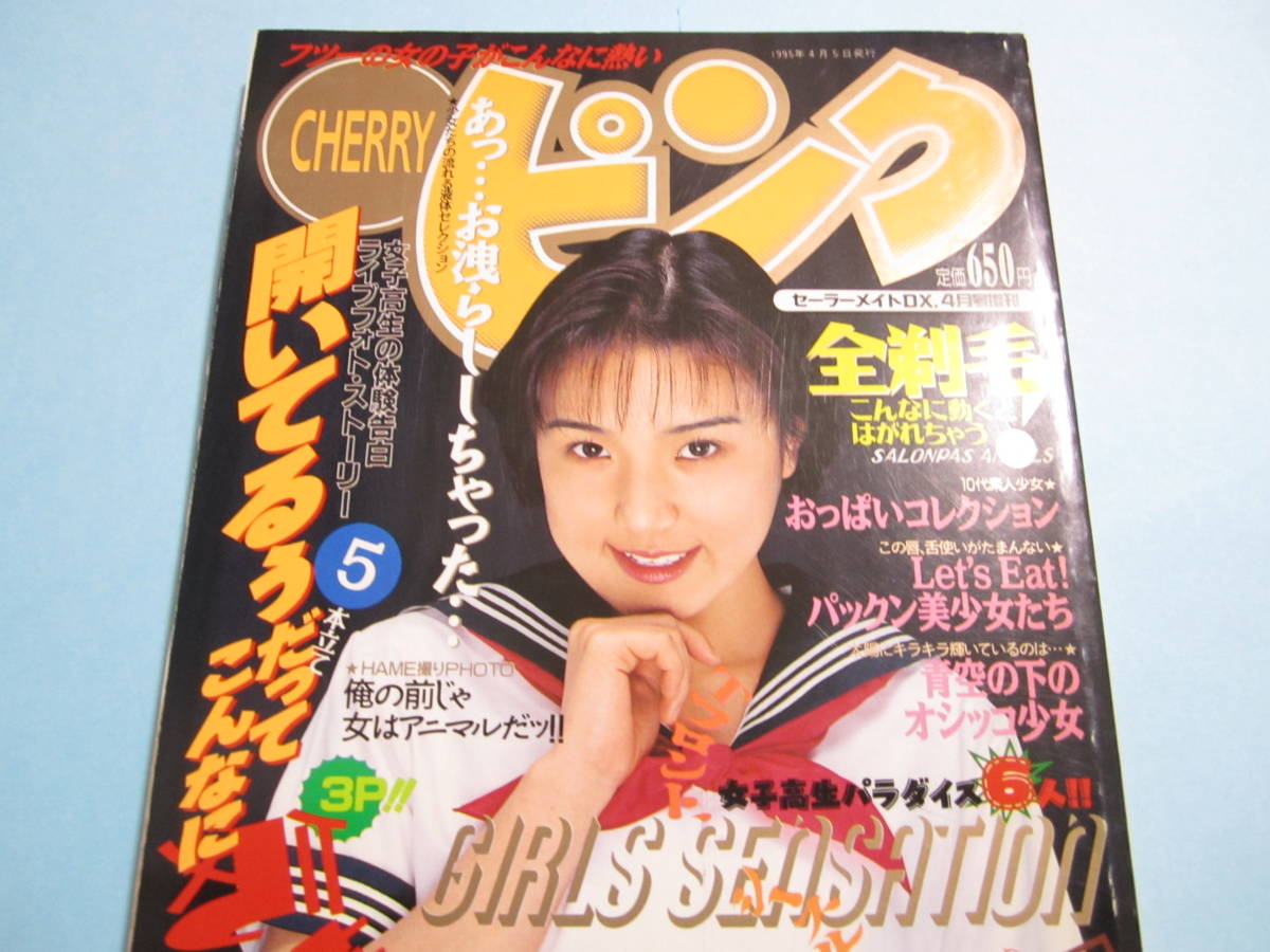 【やや傷や汚れあり】☆セーラーメイトDX増刊『 CHERRYピンク 1995年4月号 』 森山ミク/藤野佳美×悦美/亜里沙/山口初夏/小早川いづみ/西村理香 良品/激レアの落札情報詳細 ...